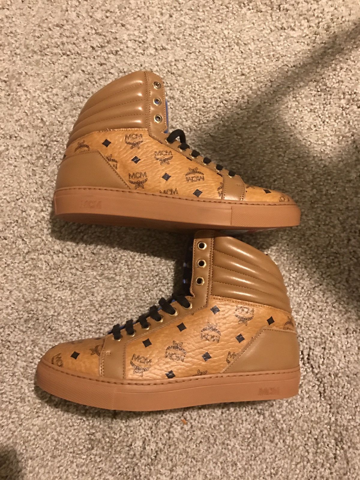 MCM MCM High Top Boots Sneakers | Grailed