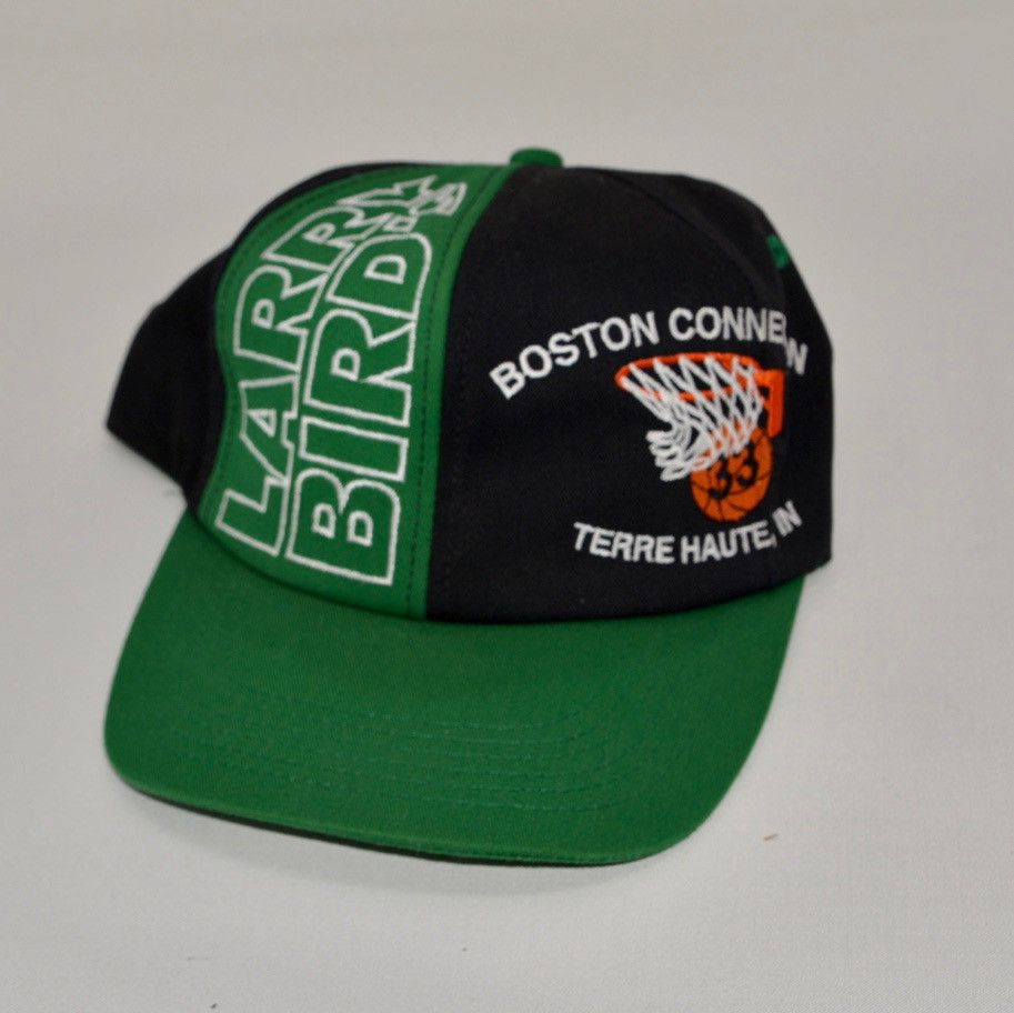 Vintage Rare vintage larry Bird Boston connection hat | Grailed