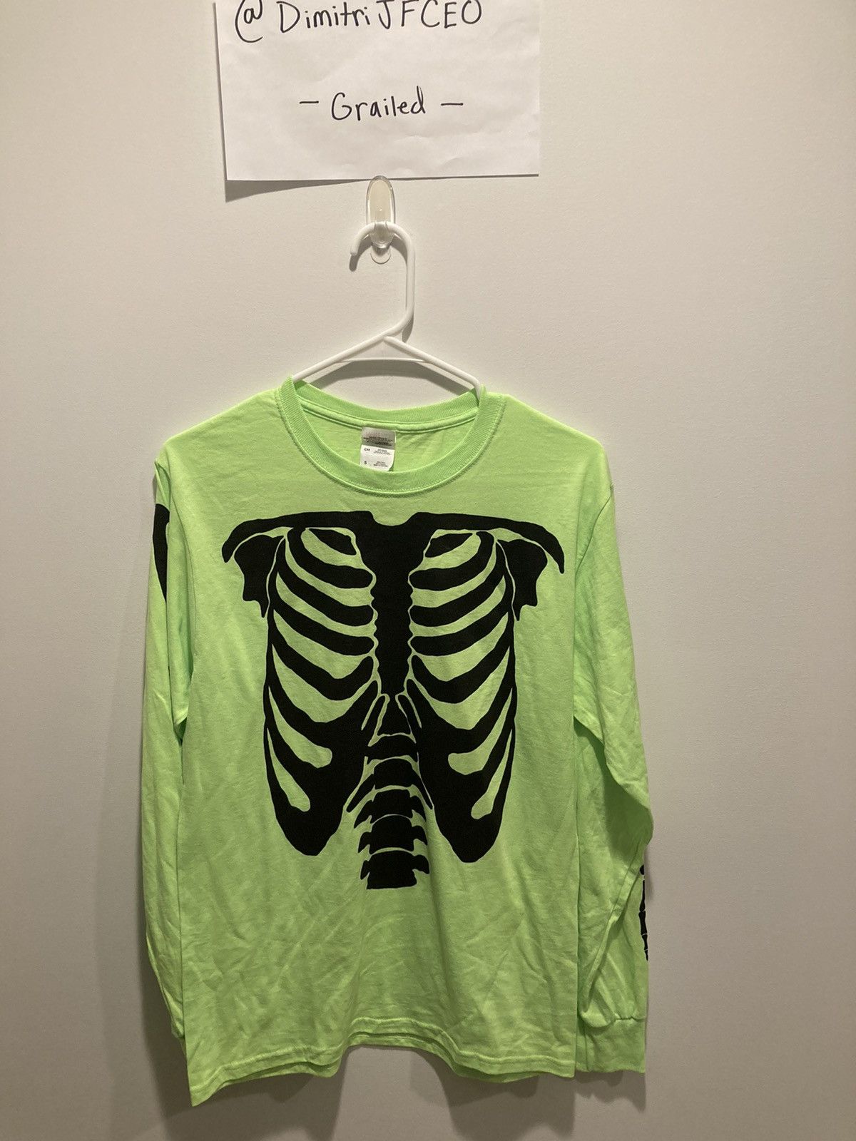 Playboi Carti Playboi Carti Die Lit Neon Tour Skeleton / Bones Long ...