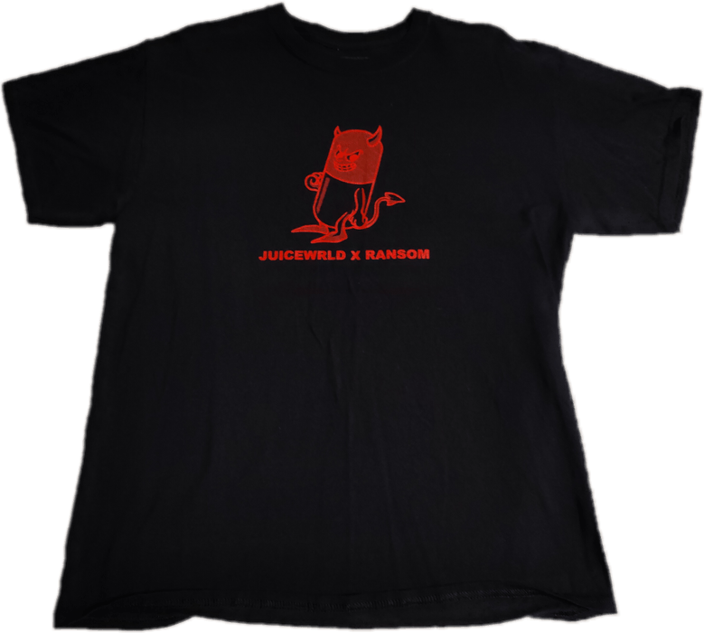 Ransom Clothing Ransom x juice wrld Collab t shirt | Grailed