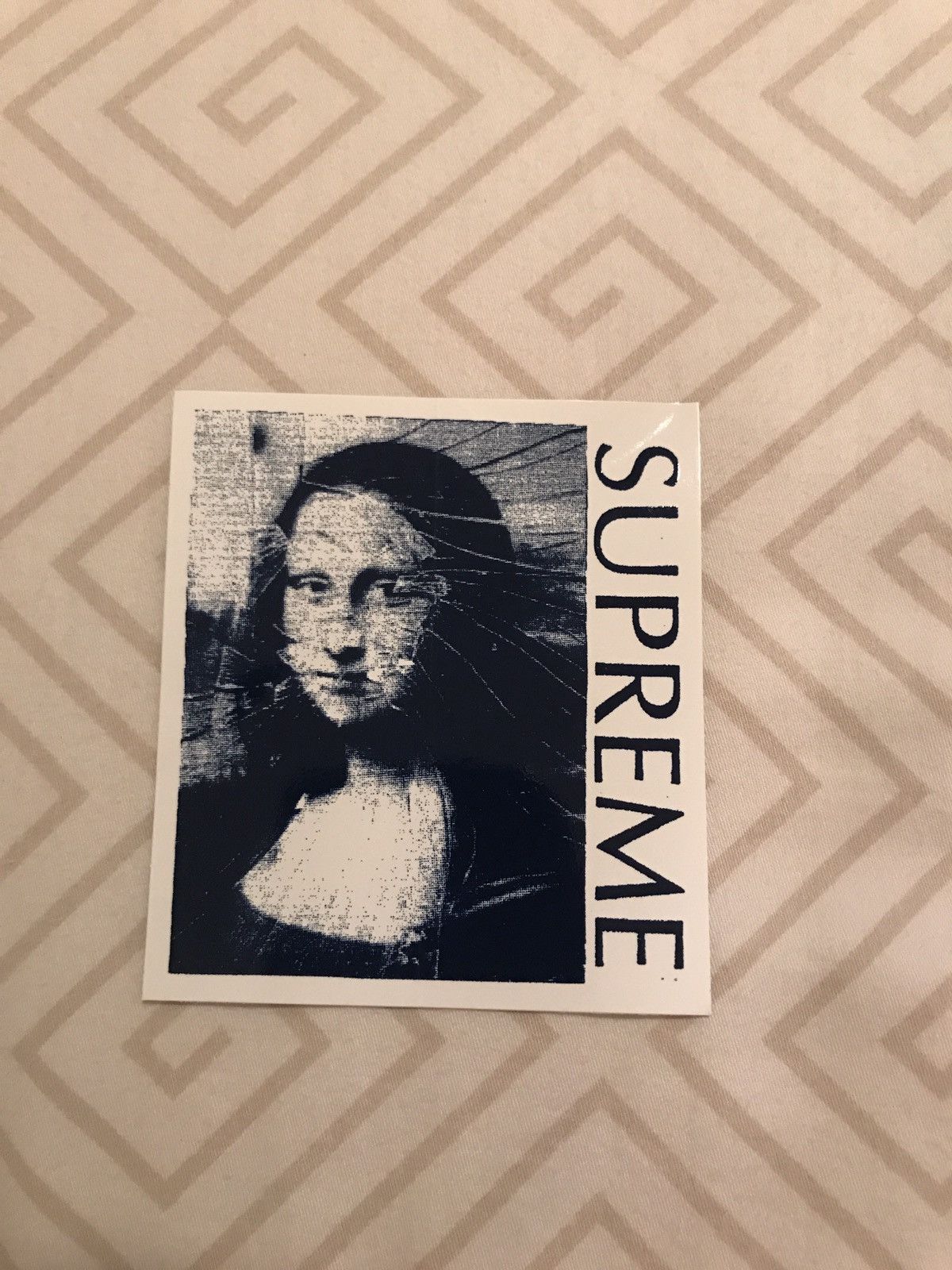 Supreme Supreme Mona Lisa Sticker | Grailed