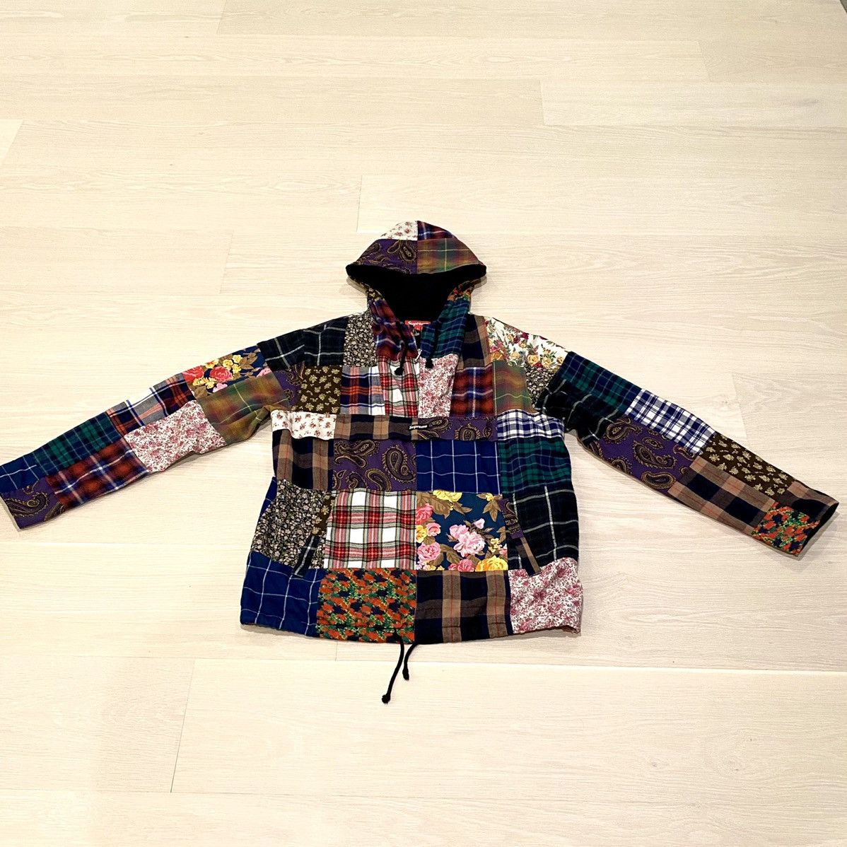 Supreme FW16 Supreme Patchwork Anorak Large | Grailed