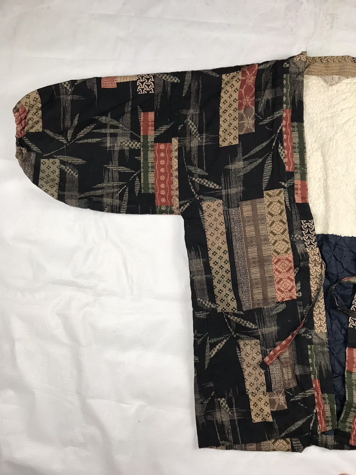 Japanese Brand × Vintage Japan hanten kimono bamboo art design | Grailed
