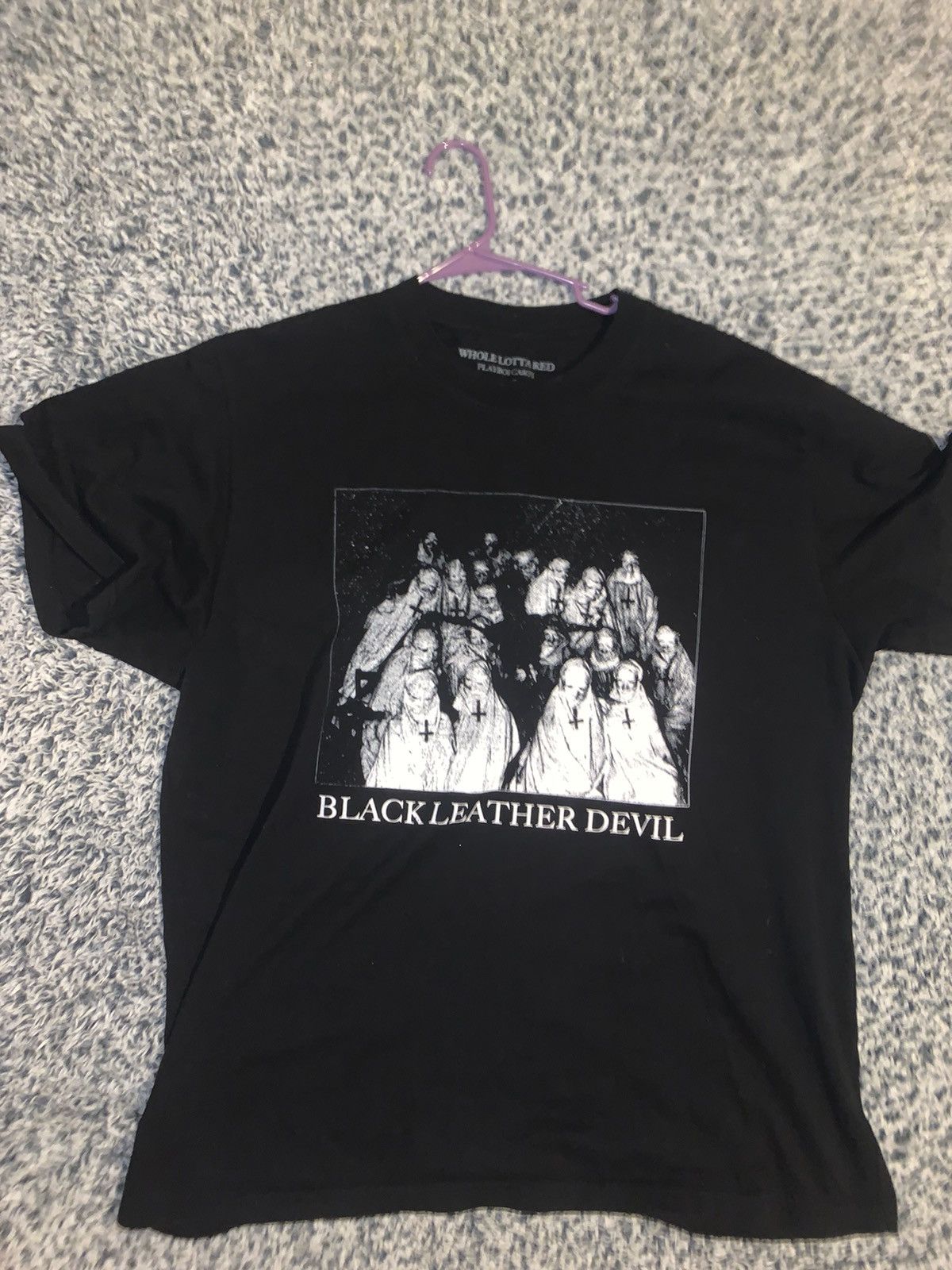 Streetwear Playboi Carti WLR Whole Lotta Red Black Leather Merch XXL ...