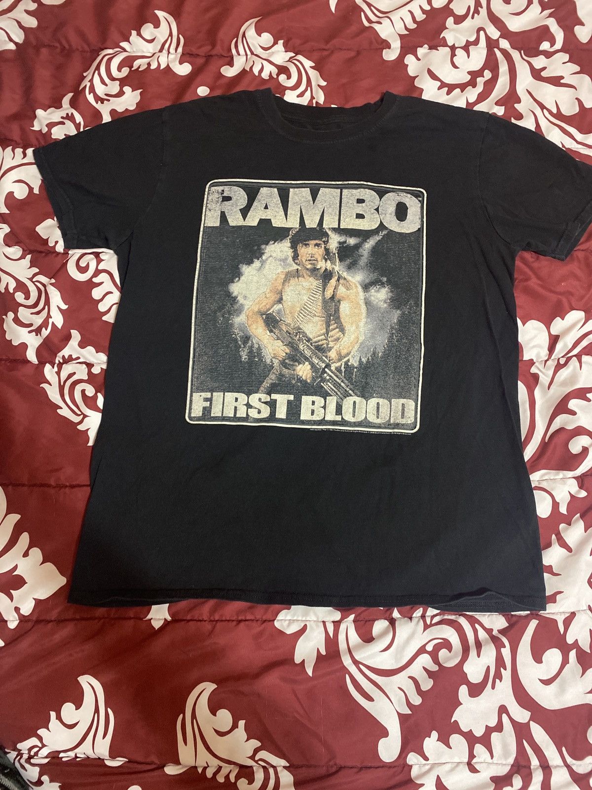 Vintage Rambo graphic tee | Grailed