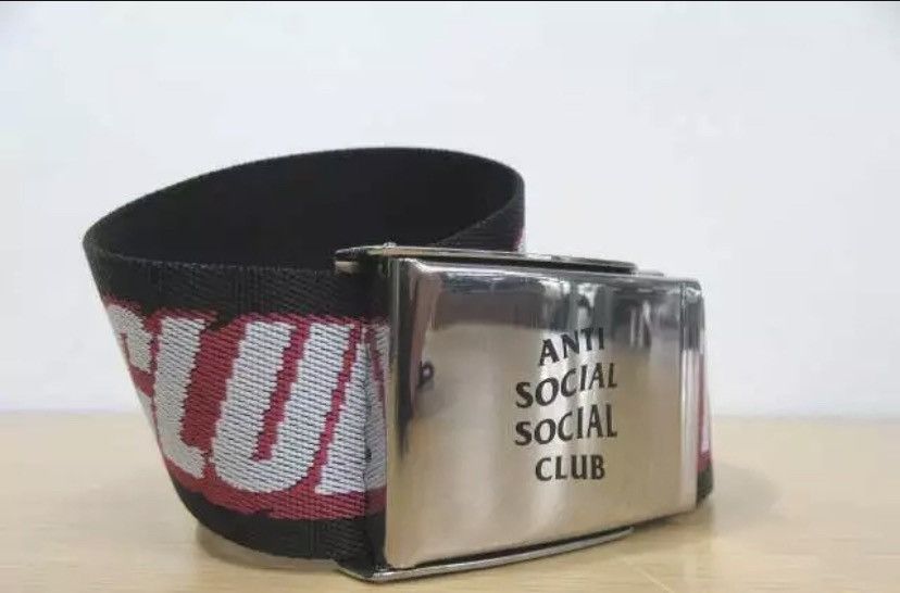 Anti Social Social Club NEW Anti Social Club Assc Logo Gacha Belt ...