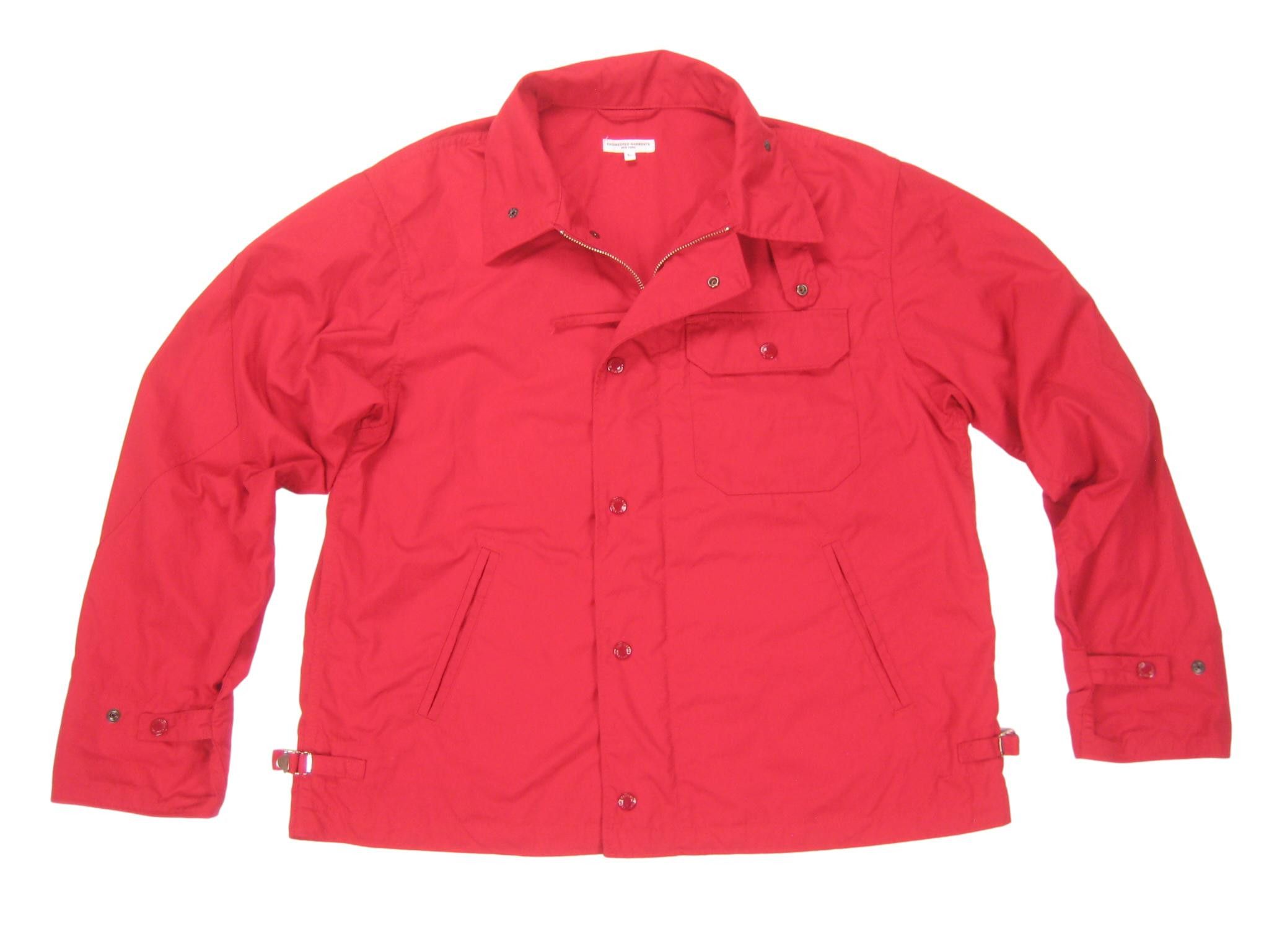 Engineered Garments Engineered Garments Red 65/35 Military Work Jacket ...