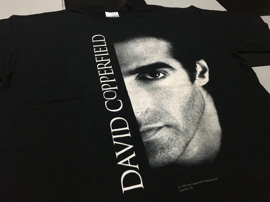 Vintage Vintage David Copperfield Shirt 1998 90s Magician Rare | Grailed