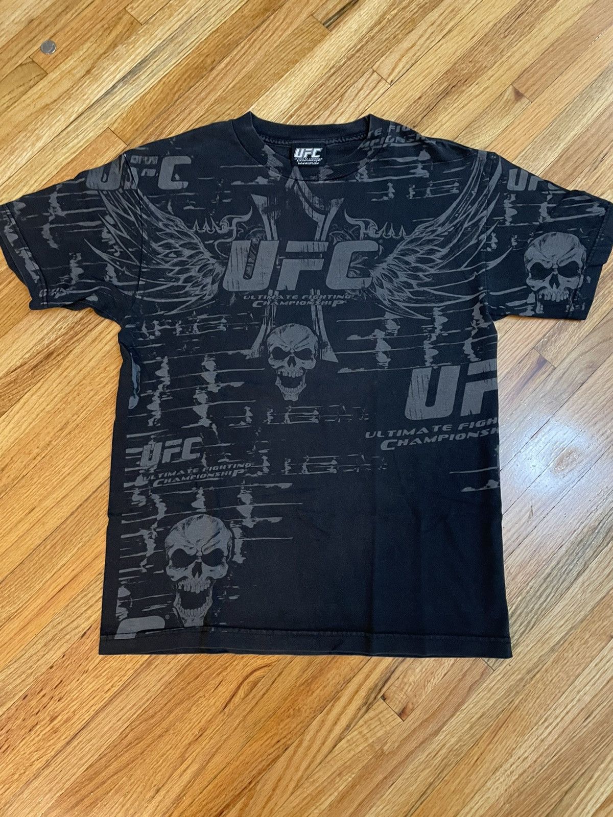 Ufc × Vintage Vintage UFC Skulls T-Shirt | Grailed