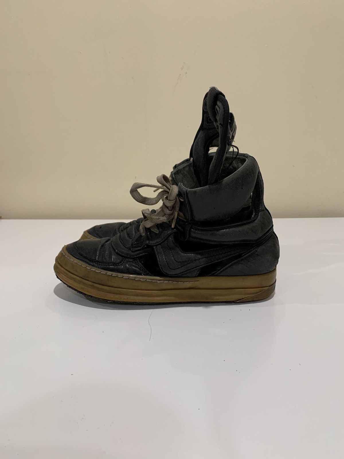 Rick Owens cut-out geodunks | Grailed