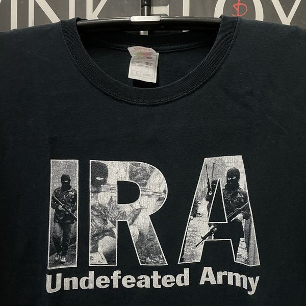 Vintage IRA Undefeated Army t shirt | Grailed