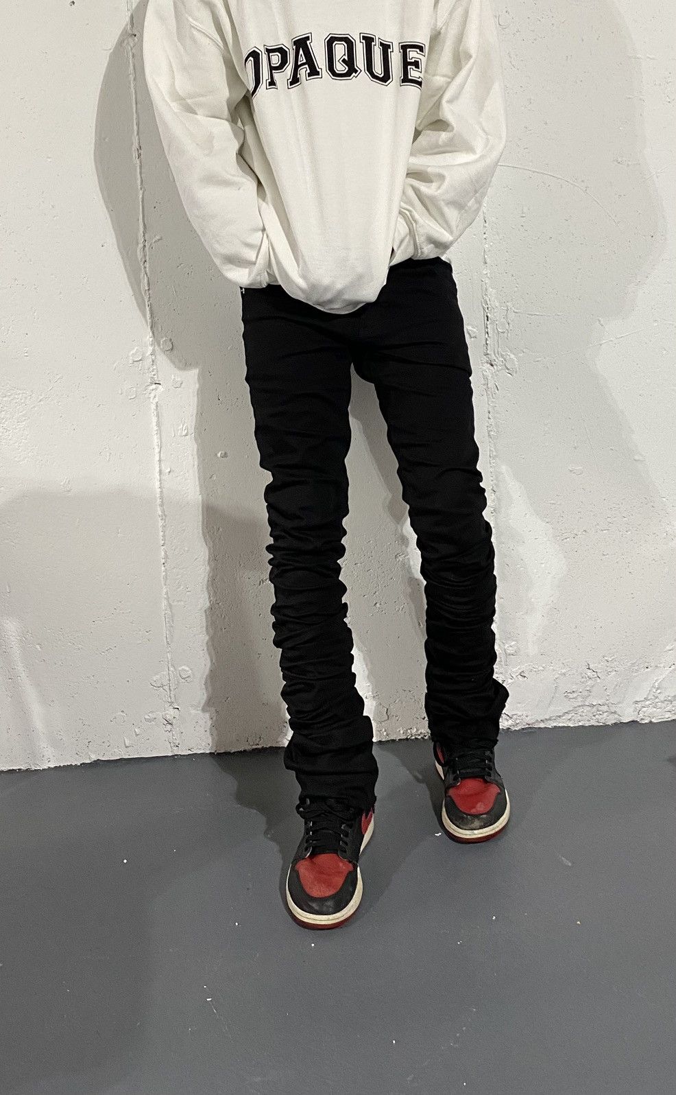 Custom Custom Stacked Jeans (ANY SIZE) | Grailed Custom Custom Stacked Jeans (ANY SIZE) | Grailed