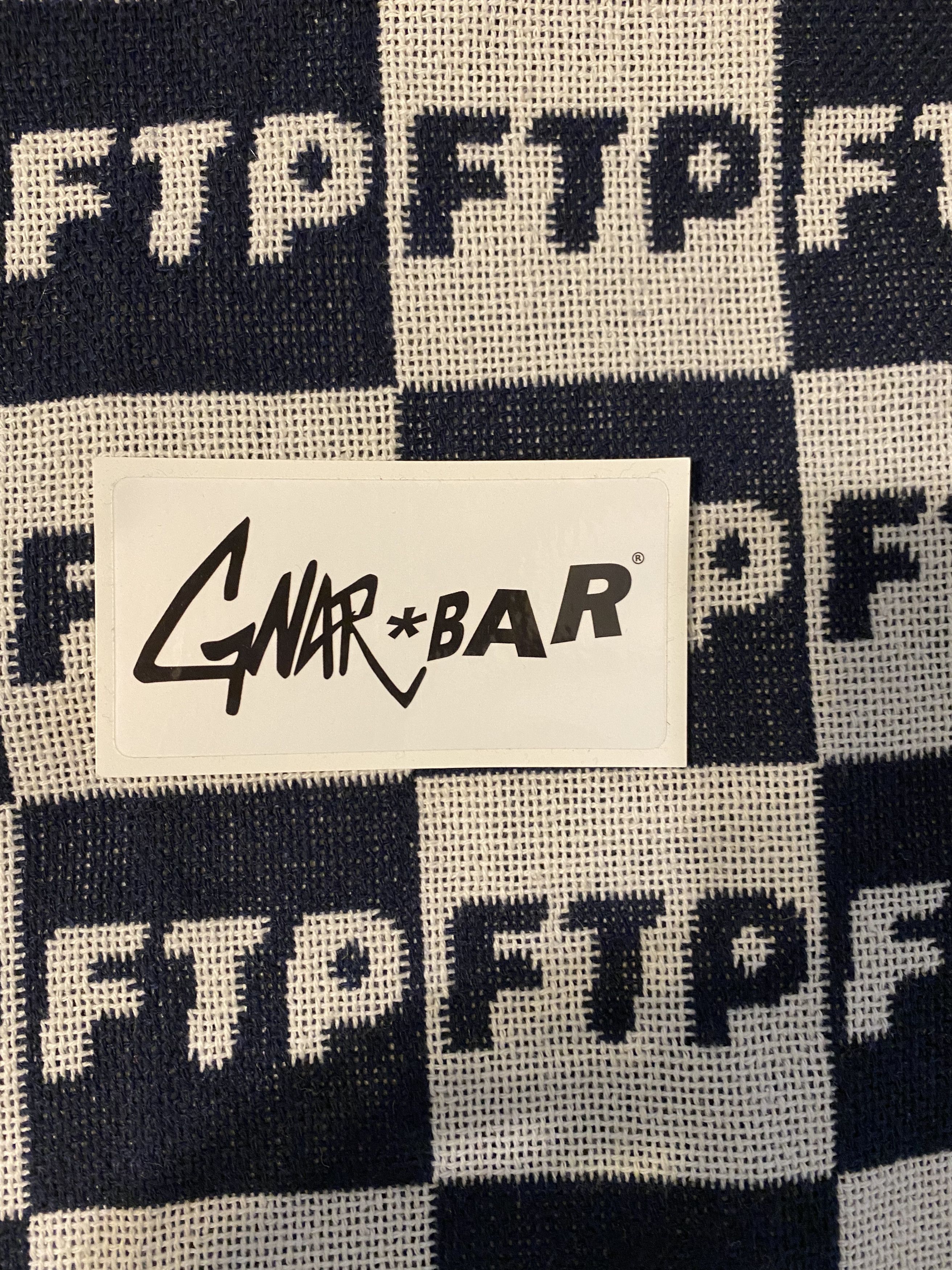 Gnarcotic Gnarcotic Gnar Bar logo sticker | Grailed