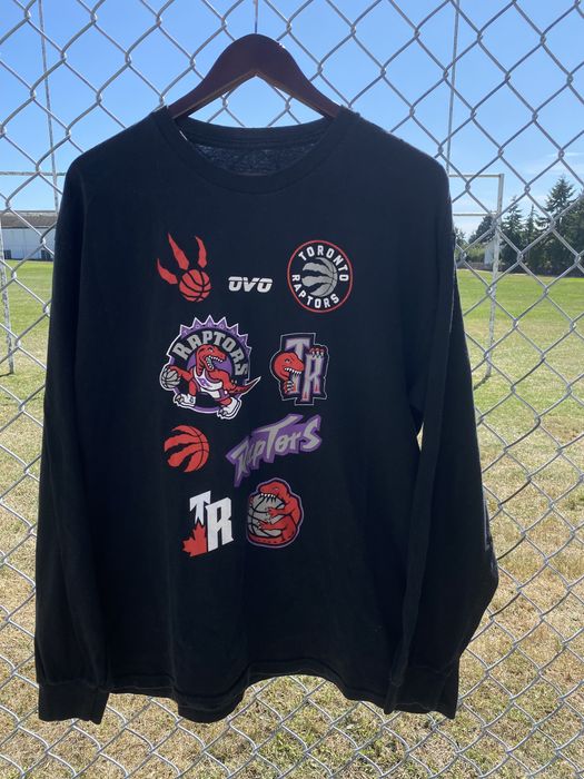 Octobers Very Own OVO octobers very own Toronto Raptors long sleeve ...