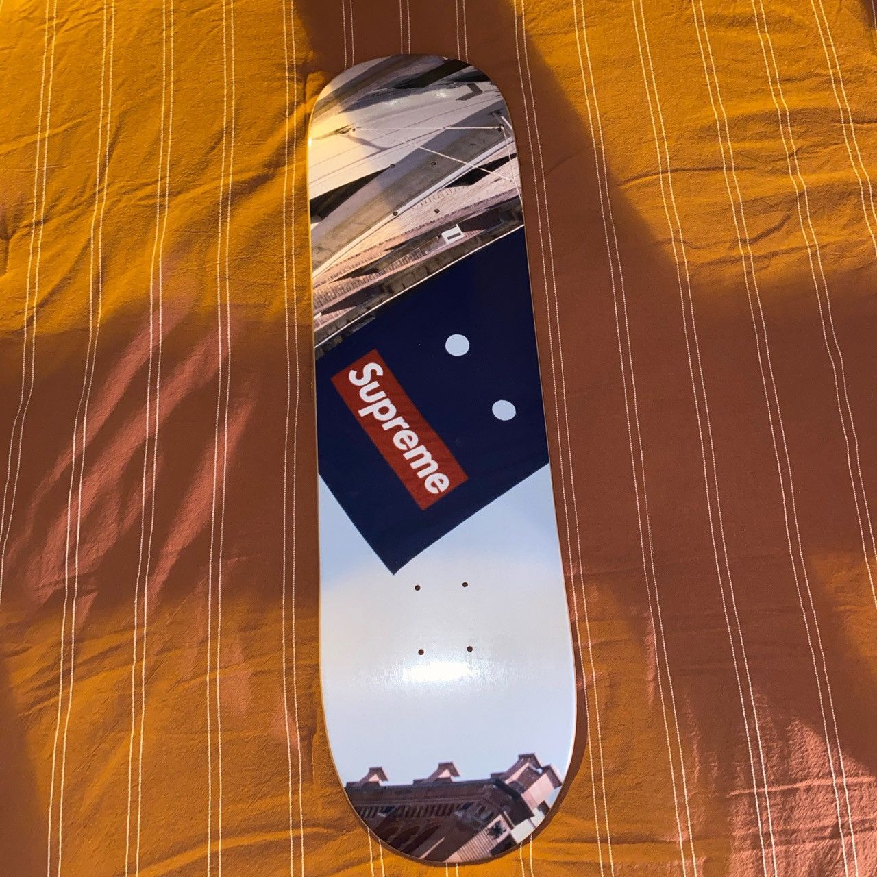 Supreme Banner Skateboard | Grailed