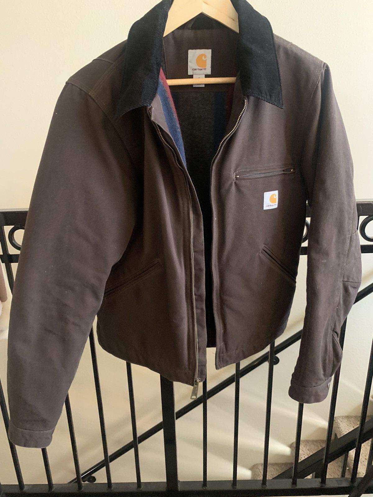 Carhartt Carhartt Detroit Dark Brown Jacket Small Mens | Grailed