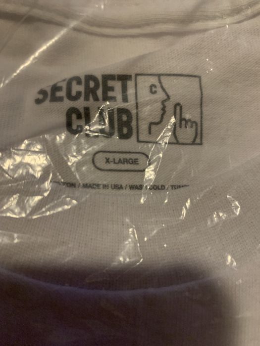 Members Only Chinatown Market secret club Bone Tee | Grailed