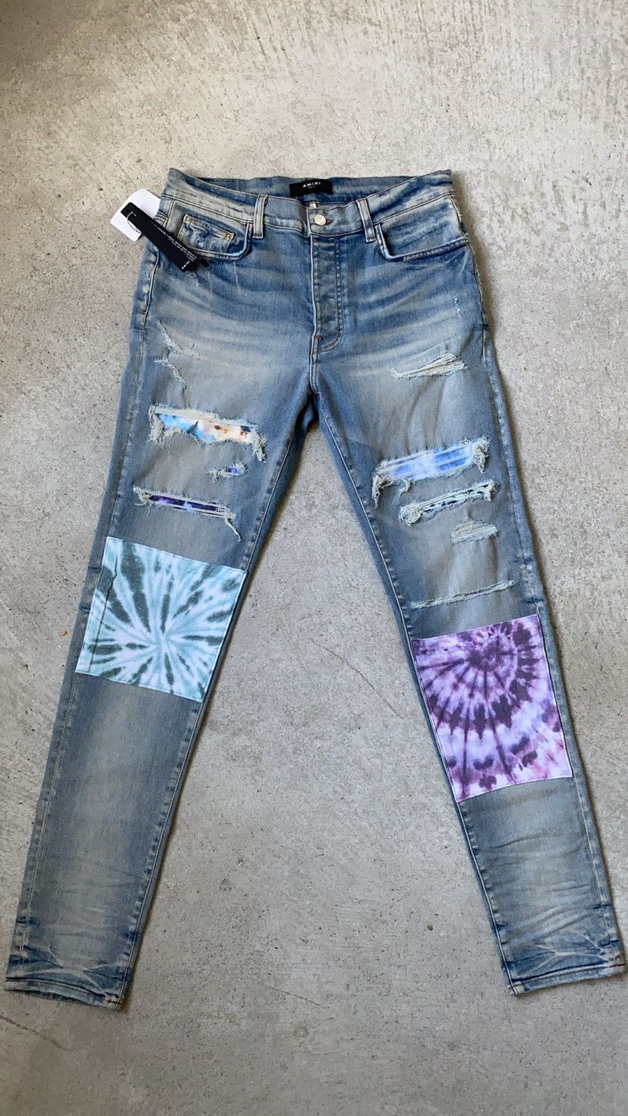 Amiri SS21 AMIRI Art Patch Jeans Denim | Grailed
