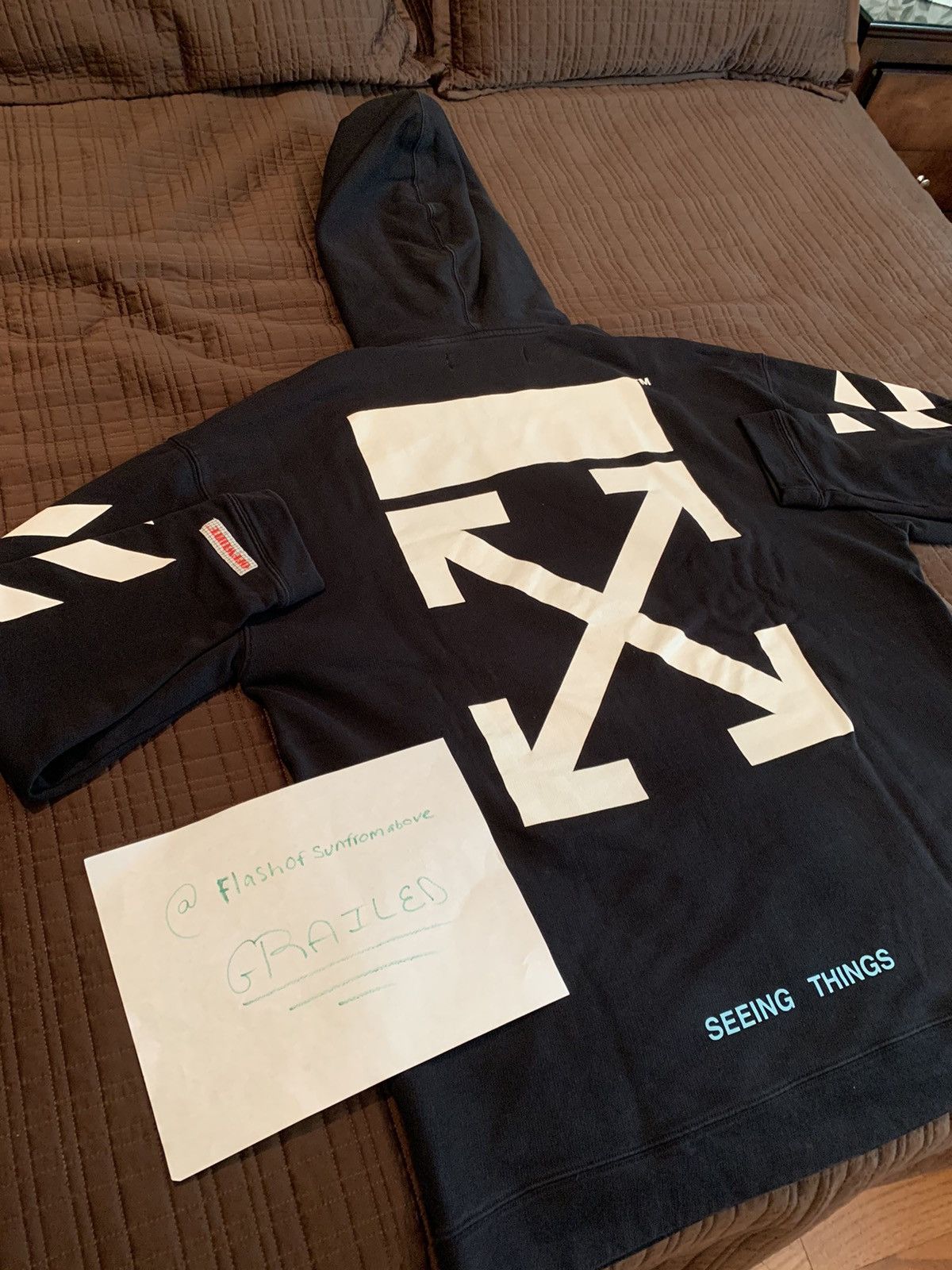 Off-White OFF WHITE “SEEING THINGS” HOODIE | Grailed