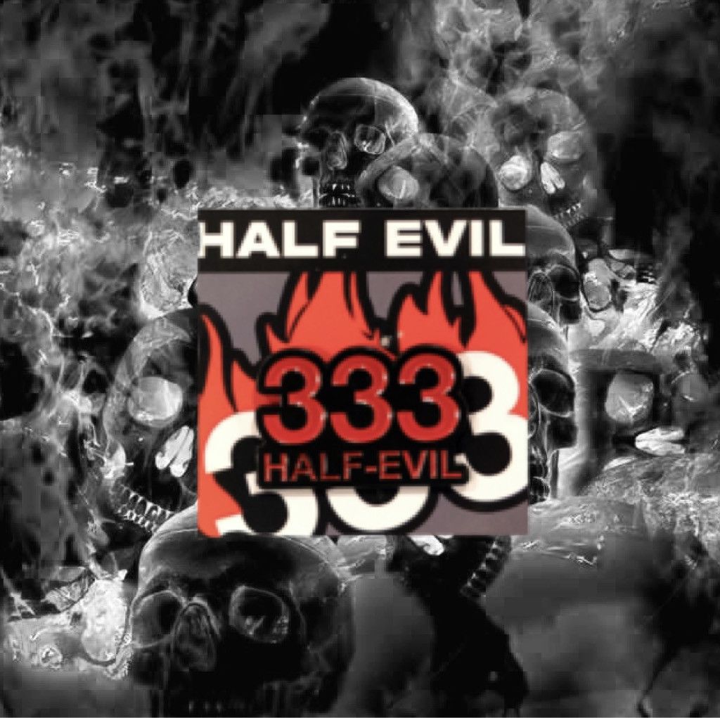 Half Evil 333 Logo Pin | Grailed