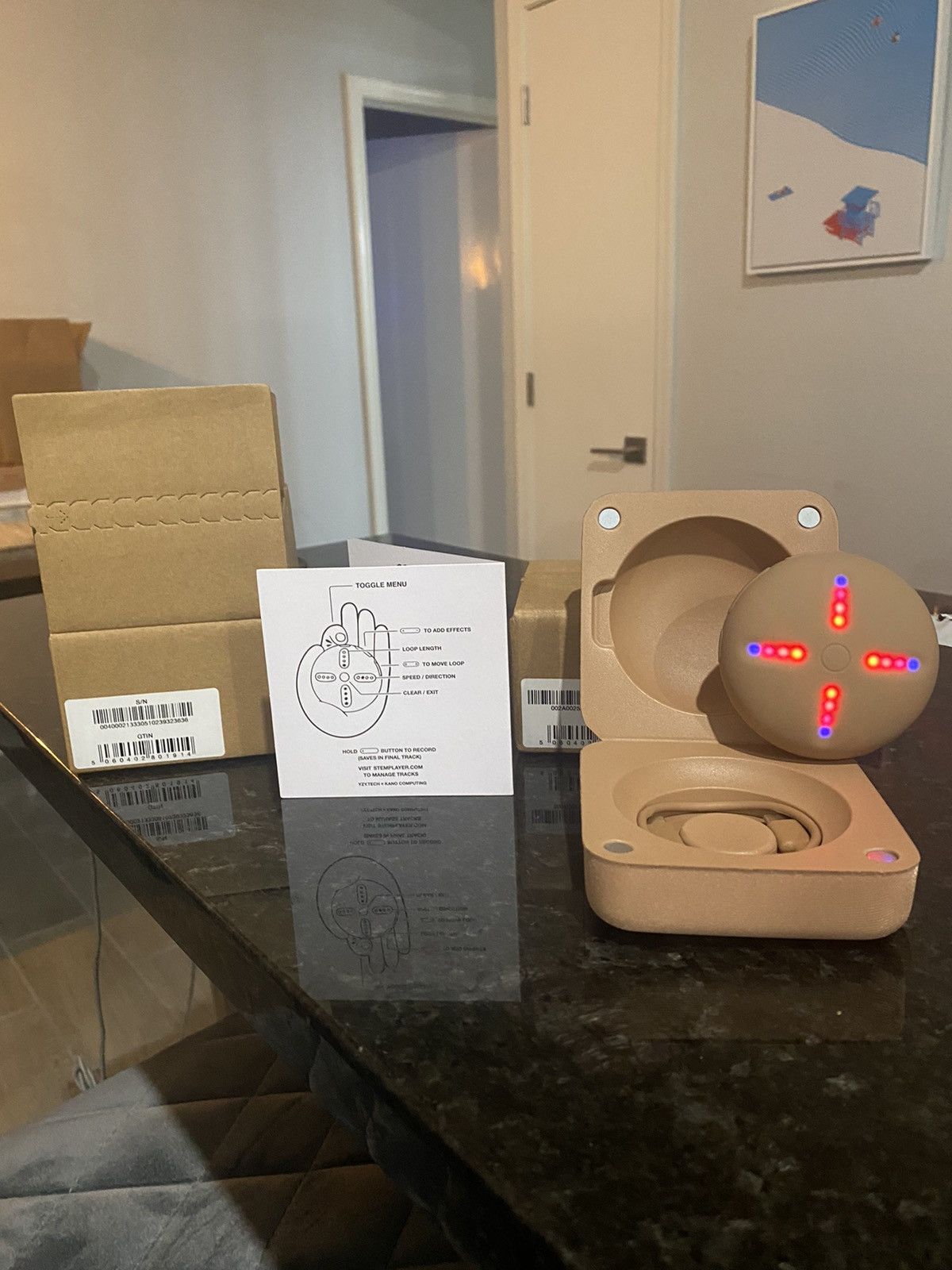 Kanye West Donda Stem Player Tan | Grailed