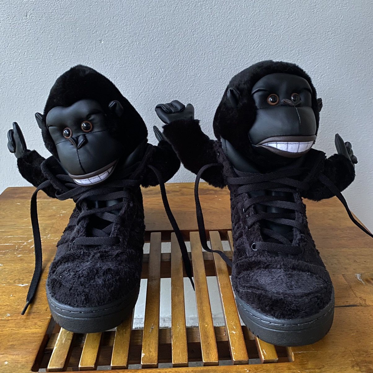 Adidas × Jeremy Scott Adidas x Jeremy Scott Gorilla Shoes | Grailed