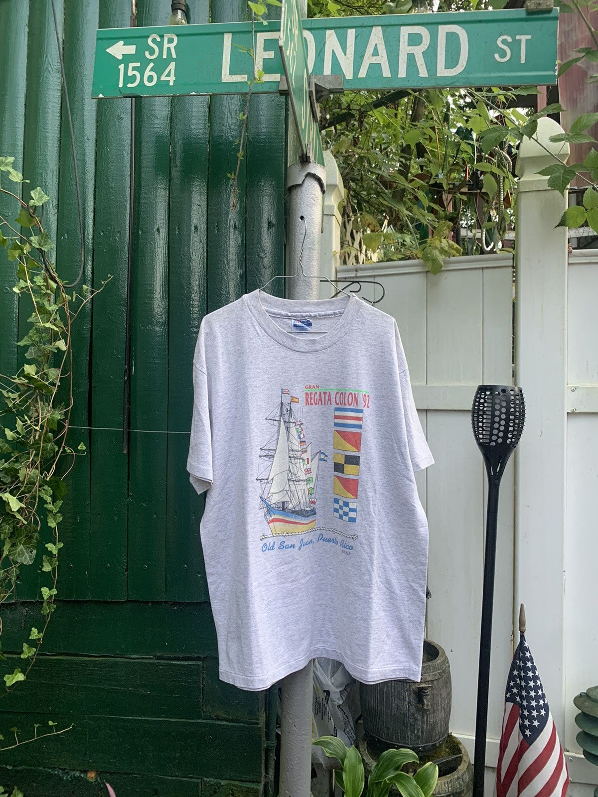 Hanes × Vintage Vintage 1992 Regatta Colon Puerto Rico Tee | Grailed
