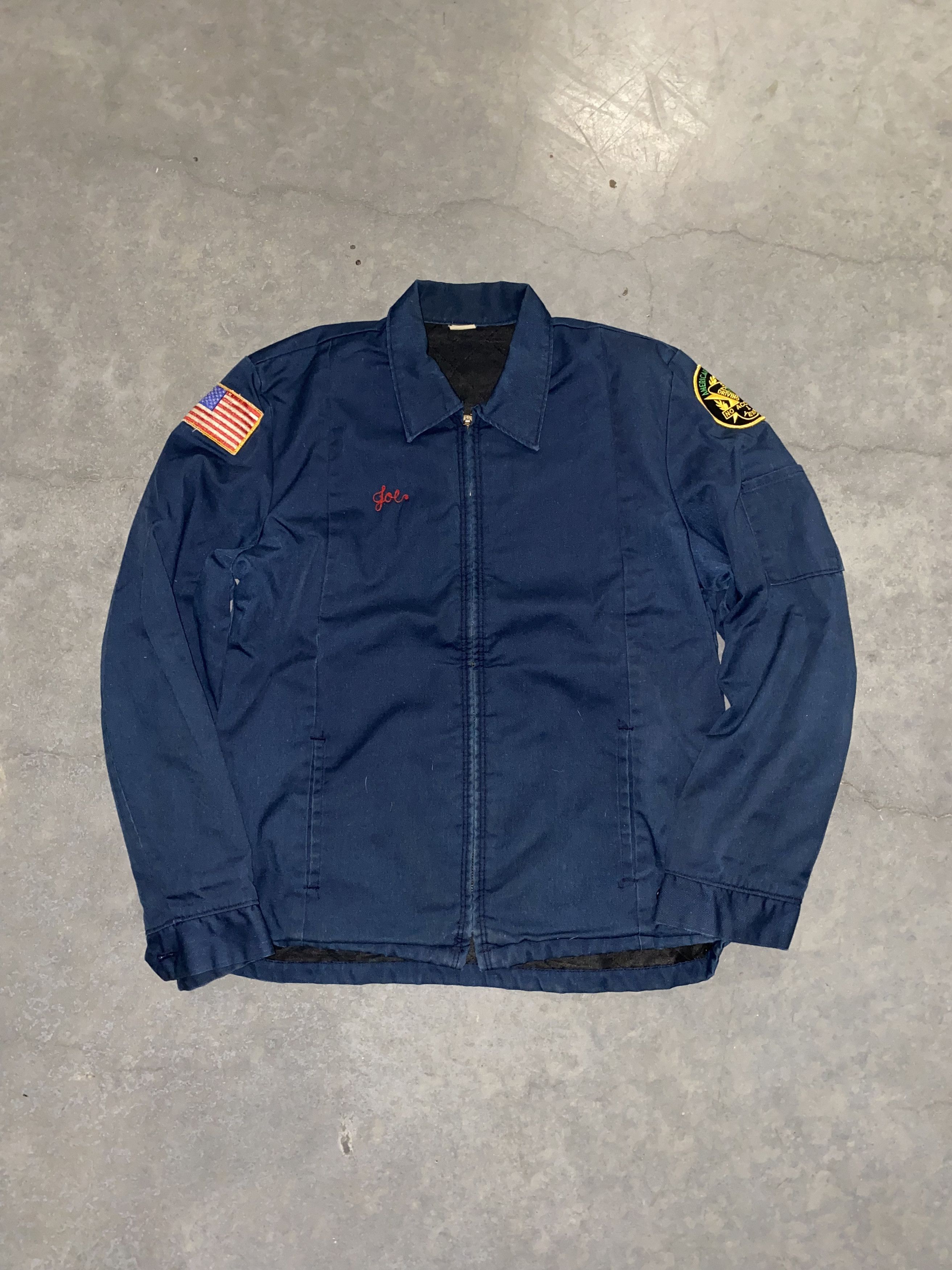 Vintage Vinatge 80S Chain Stitch Work Jacket | Grailed