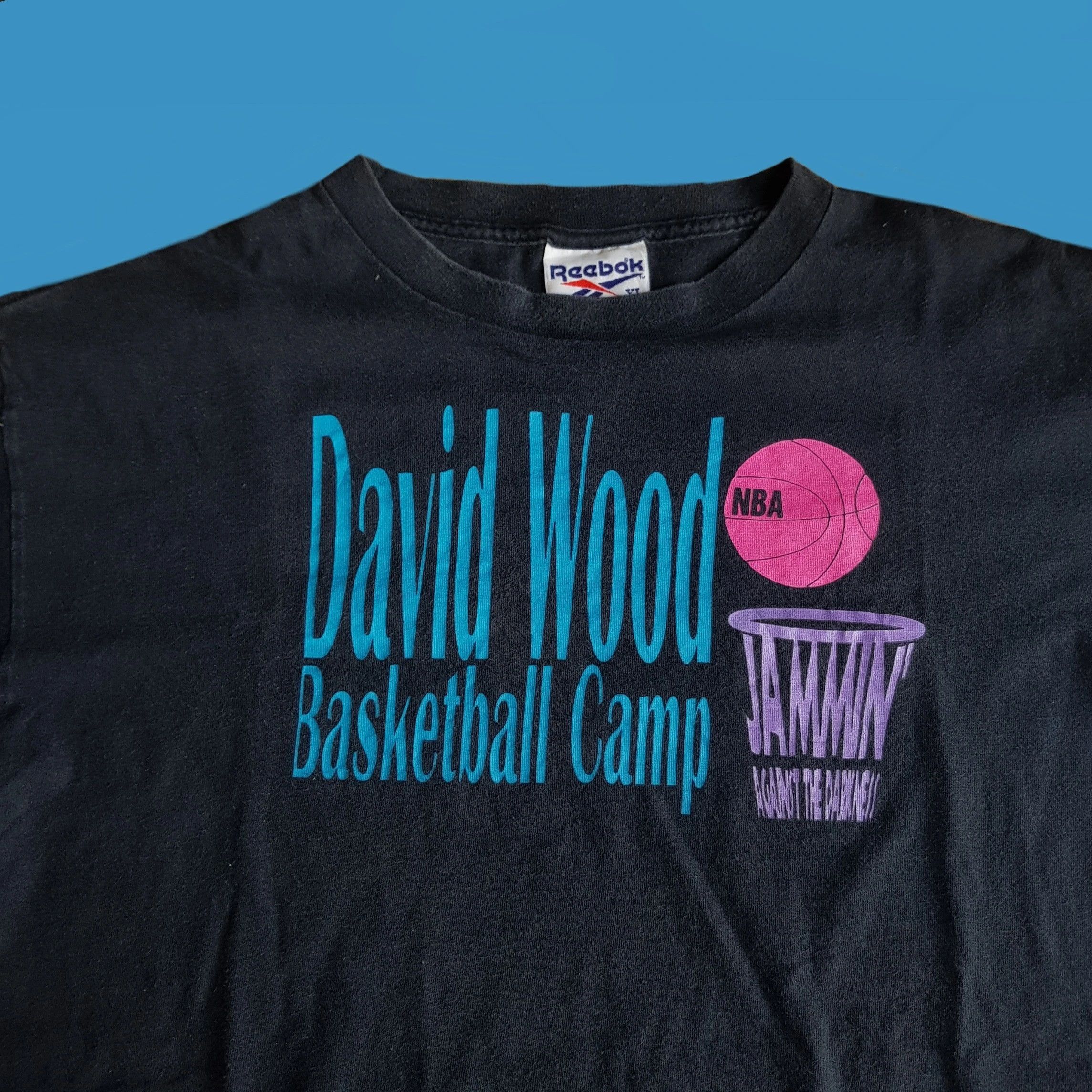 Vintage Vintage Reebok David Wood Basketball Jordan Jumpman | Grailed