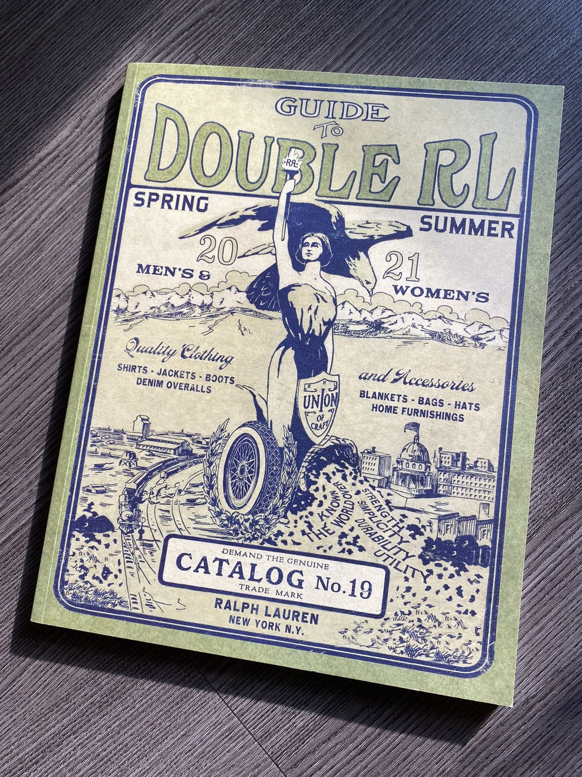 RRL Ralph Lauren RRL Catalog Double RL 2021 Ralph Lauren Book Magazine ...