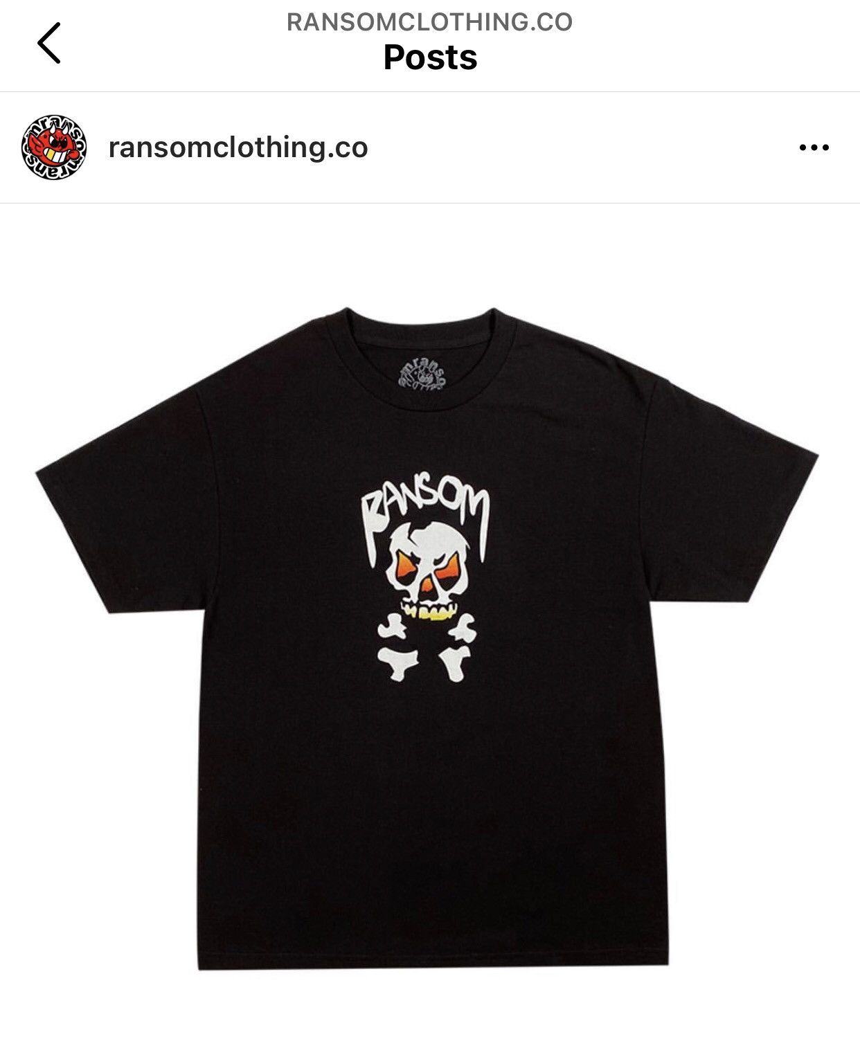 Ransom Clothing Ransom Tee | Grailed
