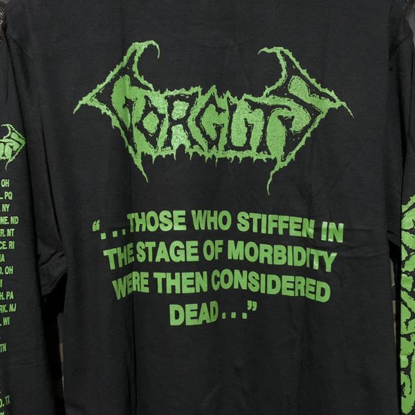 Vintage Gorguts - Considered Dead Tour 1992 Vintage Band Tees | Grailed