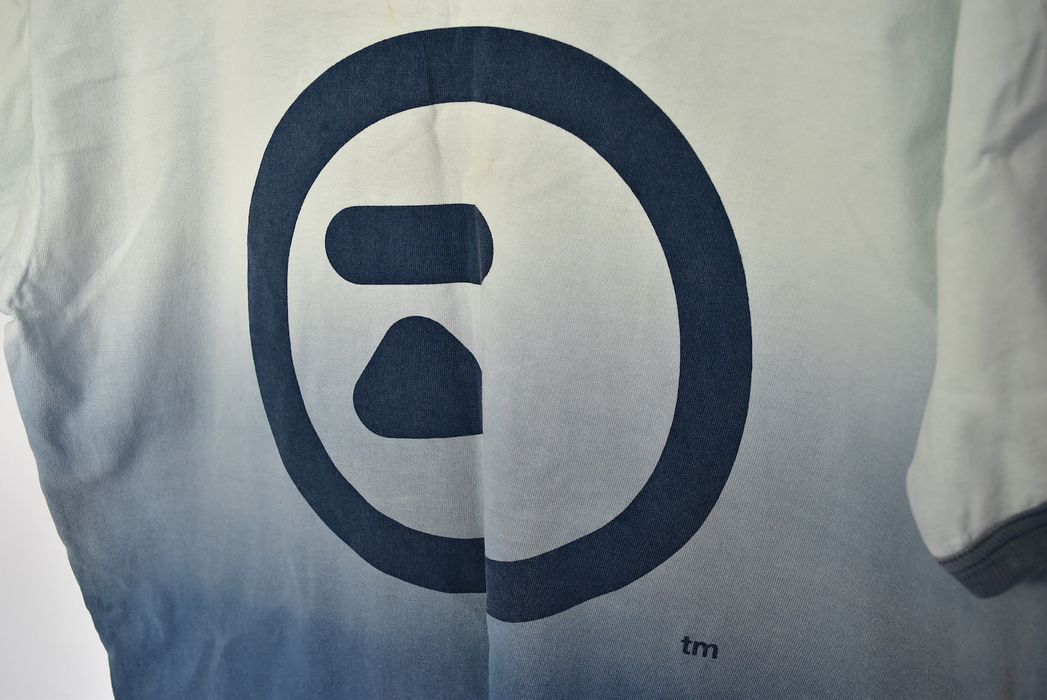 Bape Gradient Moon Face Tee | Grailed