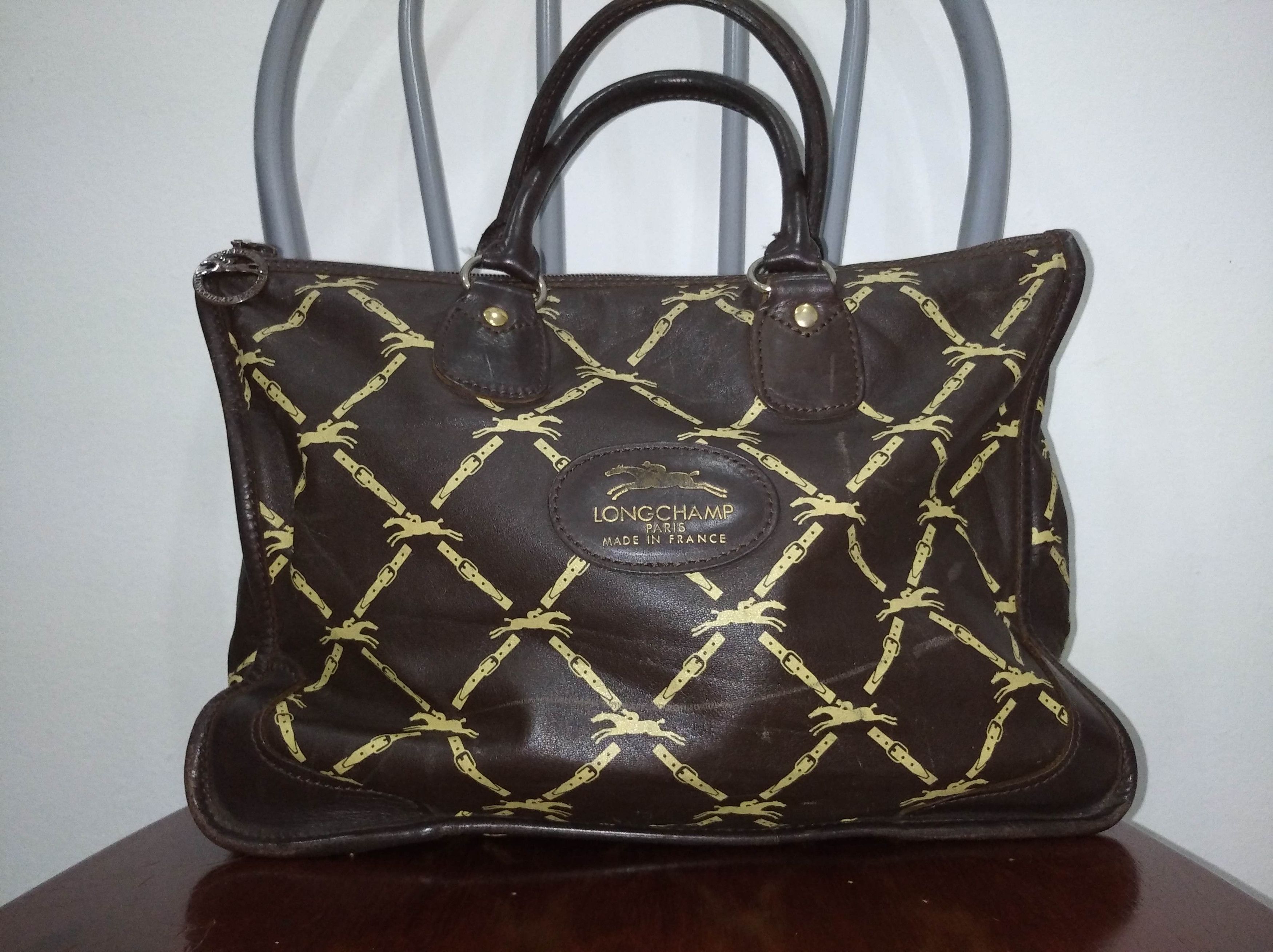 Bag × Longchamp × Vintage Longchamp monogram logo handbags | Grailed