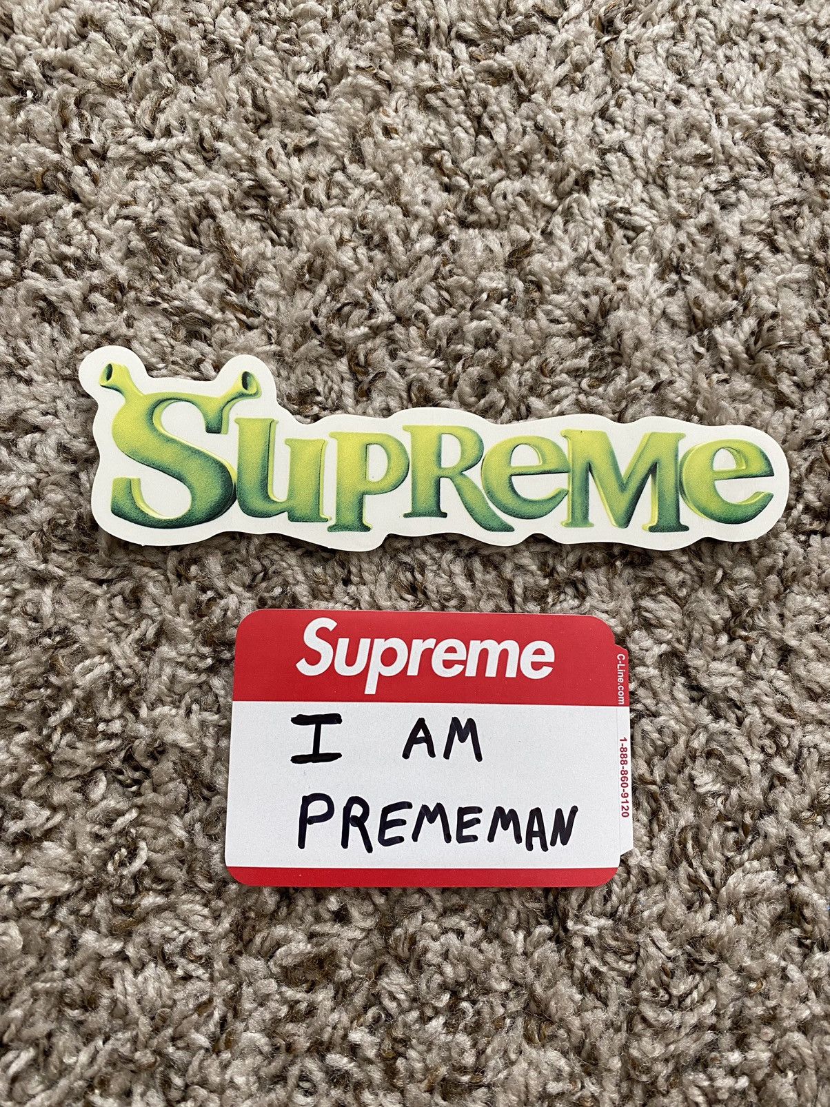 Supreme Supreme Shrek sticker FW21 | Grailed