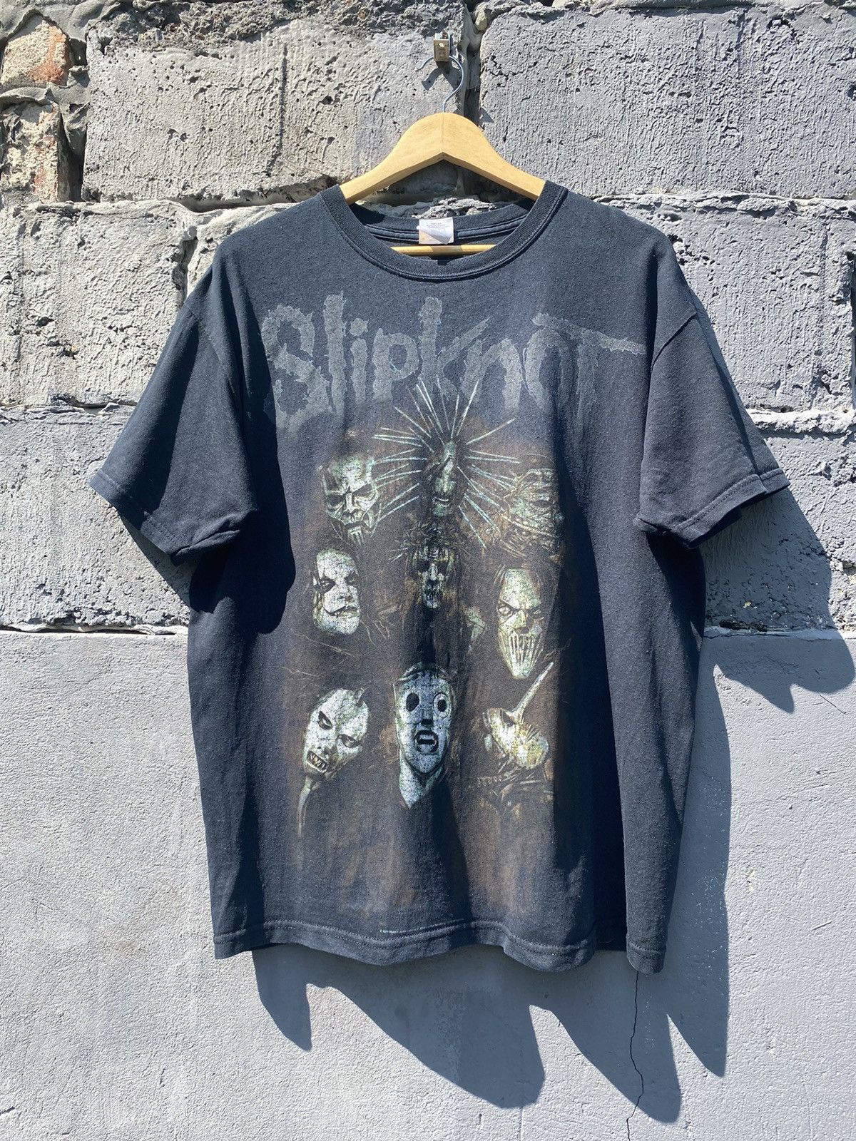 Band Tees × Slipknot × Vintage Vintage 2000s Slipknot Promo Band Tee L ...
