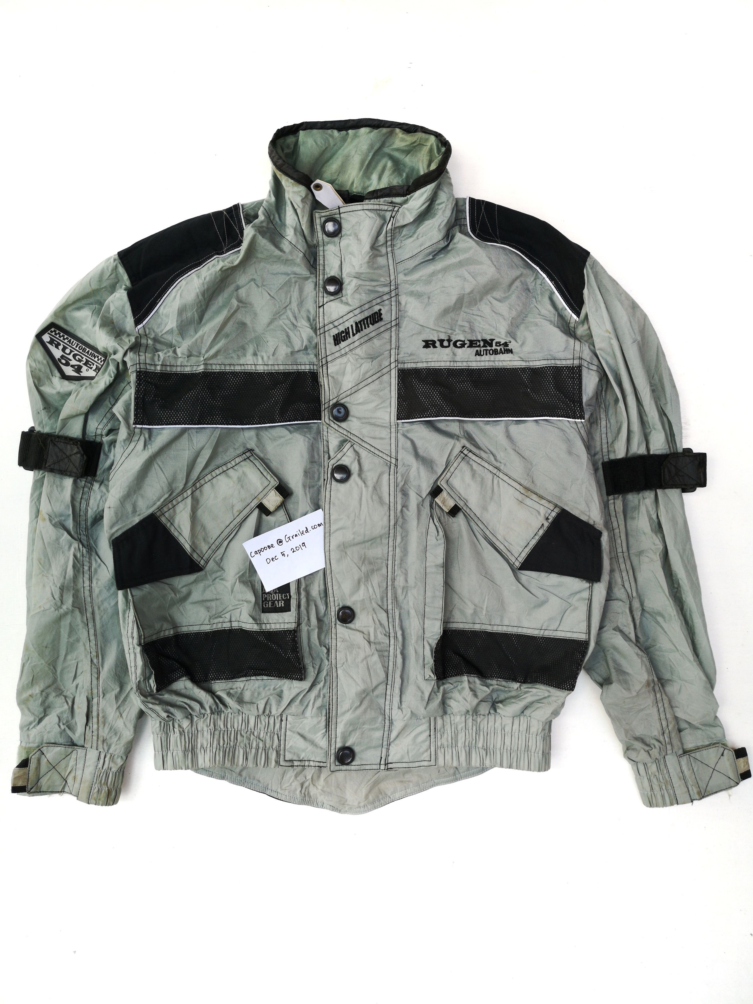 Vintage Yamaha Rugen 54° High Latitude Autobahn Light Jacket | Grailed