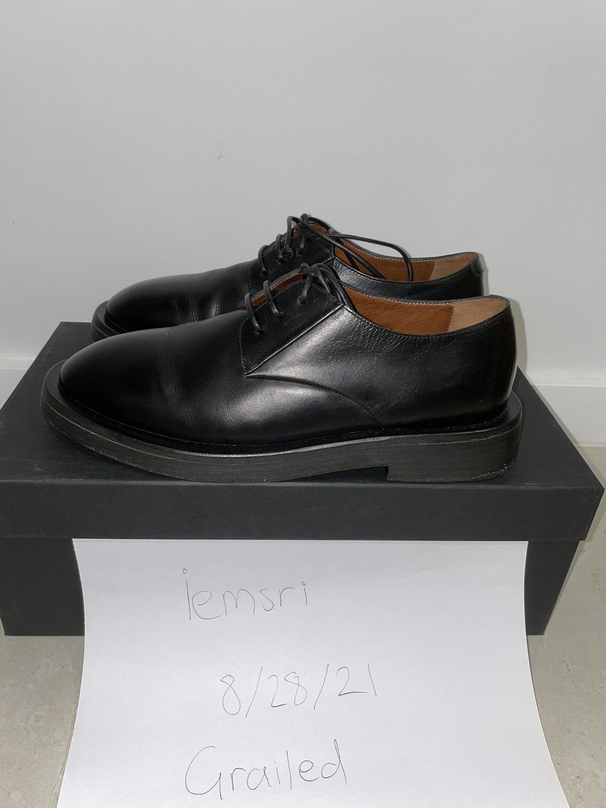 Marsell Marséll Mentone Derby’s Leather Shoe | Grailed