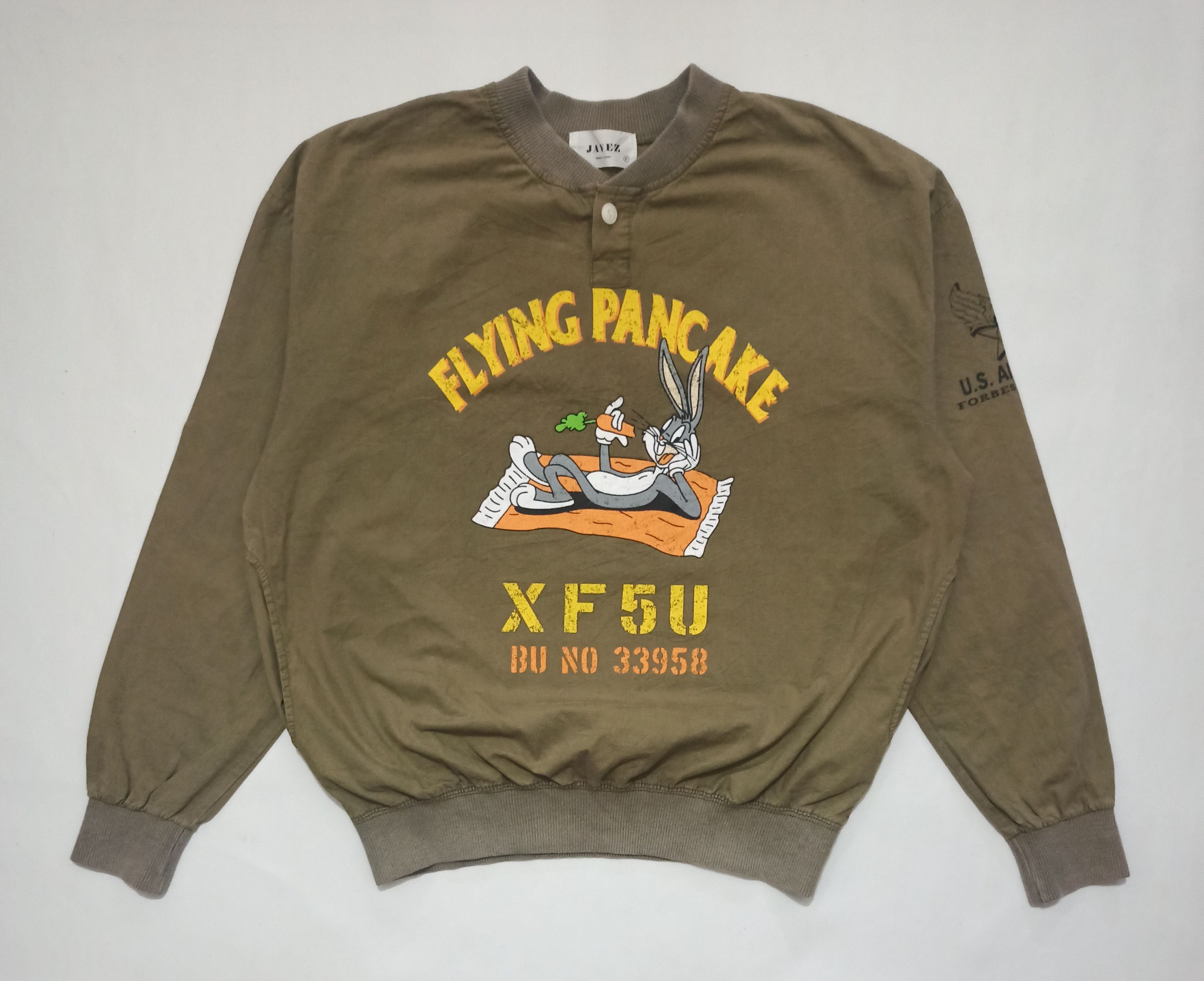 Vintage Vintage Military Style Bugs Bunny USAAF Flying Jacket | Grailed