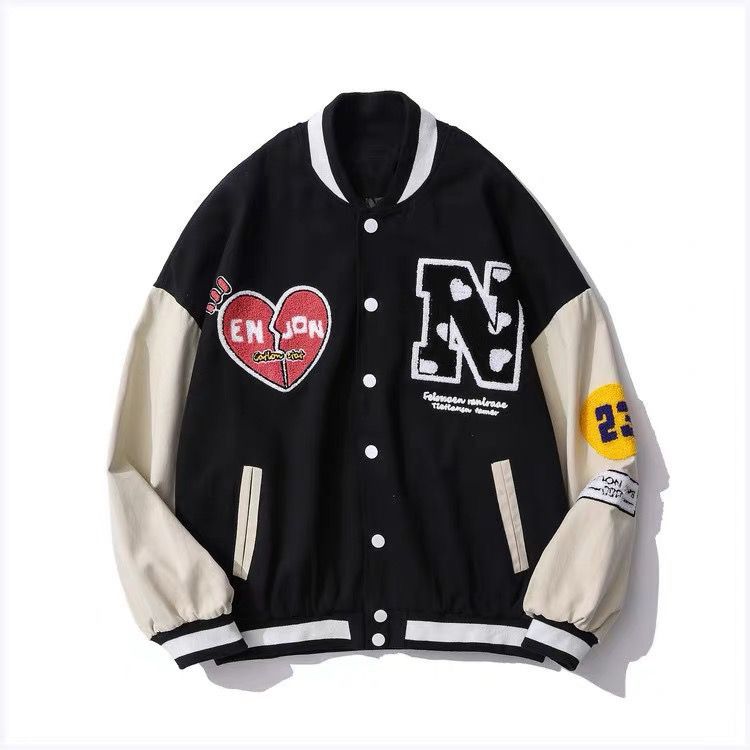 Japanese Brand × Streetwear × Very Rare The N Alphabet Bomber Jacket ...