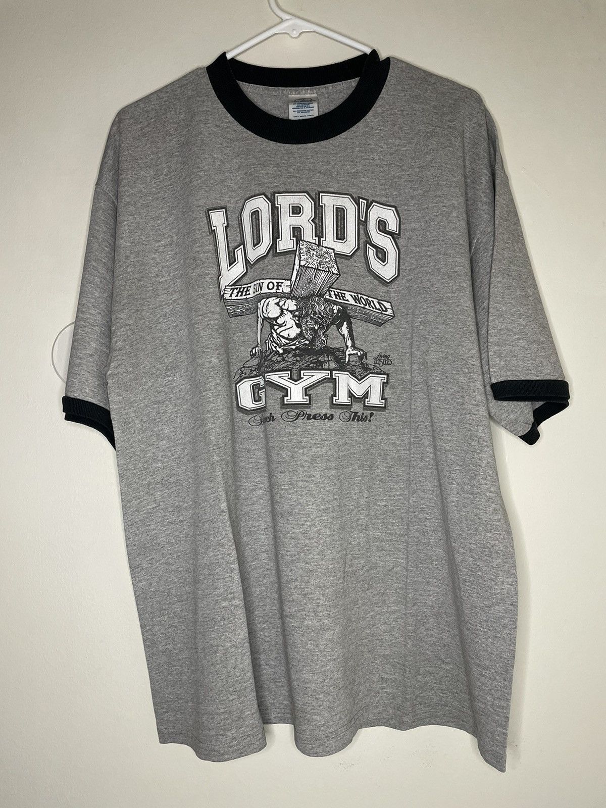 Made In Usa × Streetwear × Vintage Vintage Lords Gym Ringer T Shirt ...