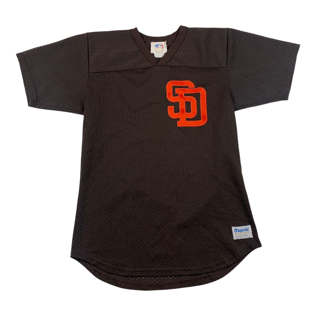 Made In Usa × Majestic × Vintage Vintage 80s San Diego Padres Baseball ...