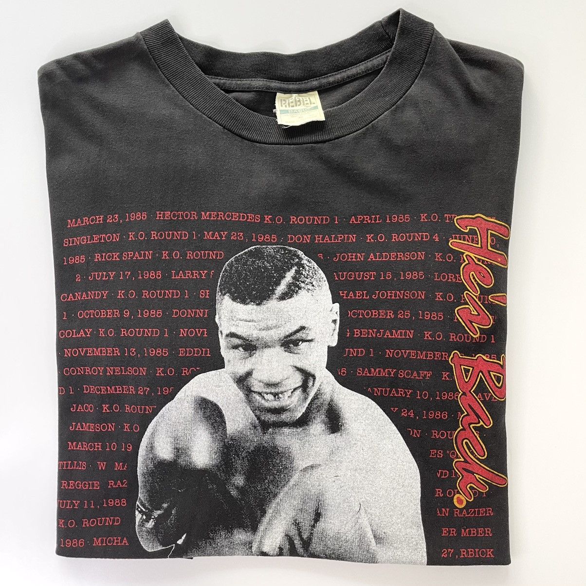 Vintage 1995 Mike Tyson vs. Peter McNeeley Bootleg | Grailed