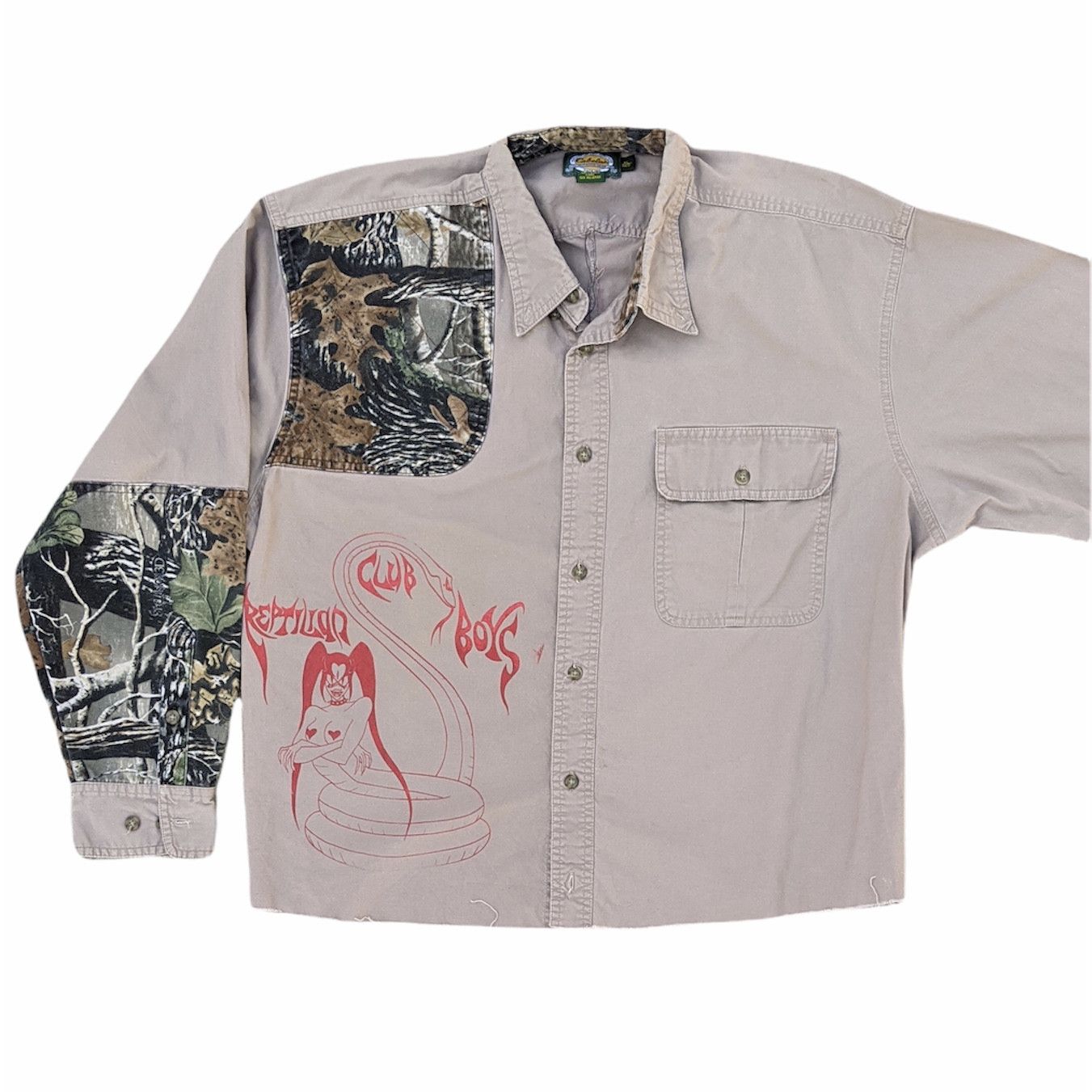 Custom *RARE* One-Off Reptilian Club Boys Realtree Long Sleeve | Grailed