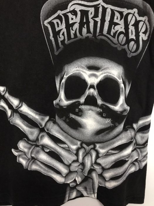 Rare Fearless Skull Spell Out | Grailed