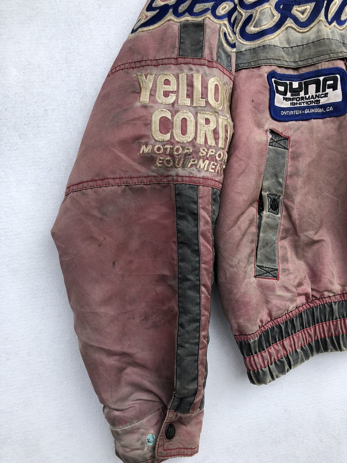 Racing × Vintage × Yellow Corn Rare Vintage Distressed Yellow Corn ...