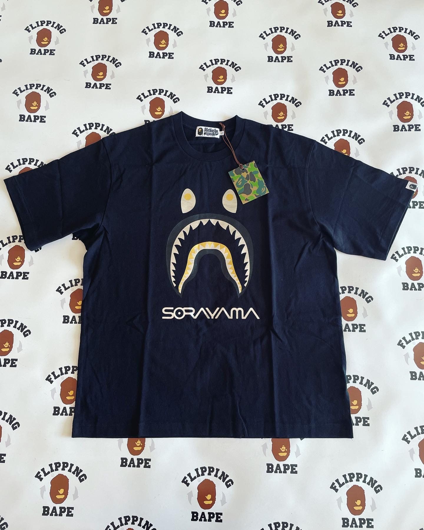 Bape BAPE X HAJIME SORAYAMA SHARK TEE | Grailed