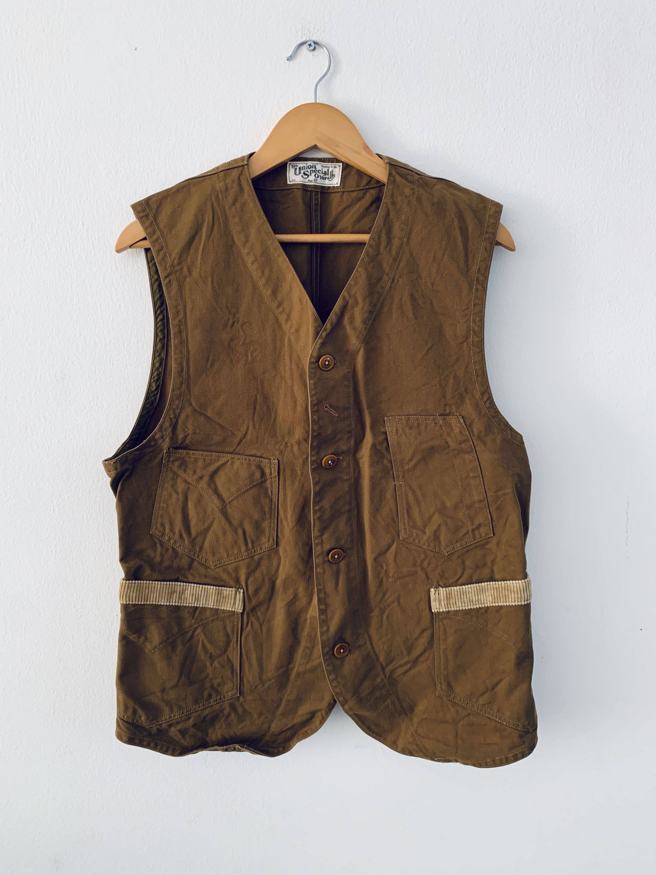 Freewheelers Union Special Overalls Conductor Vest | Grailed