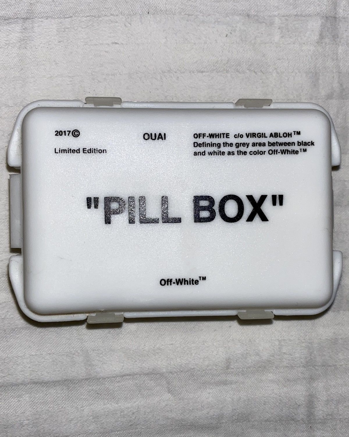 Off-White Ouai x Off White Pill Box (Limited Edition) | Grailed