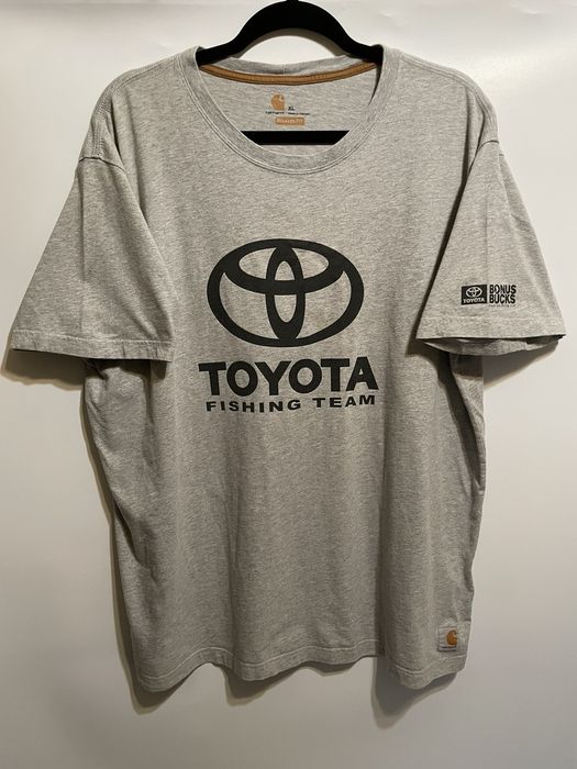 Vintage Vtg Carhartt Toyota Fishing team tee | Grailed